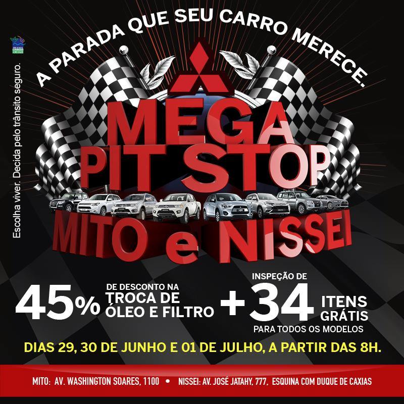 MEGA PIT STOP MITO E NISSEI - Concessionária de Carros Mitsubishi em Fortaleza | MITO